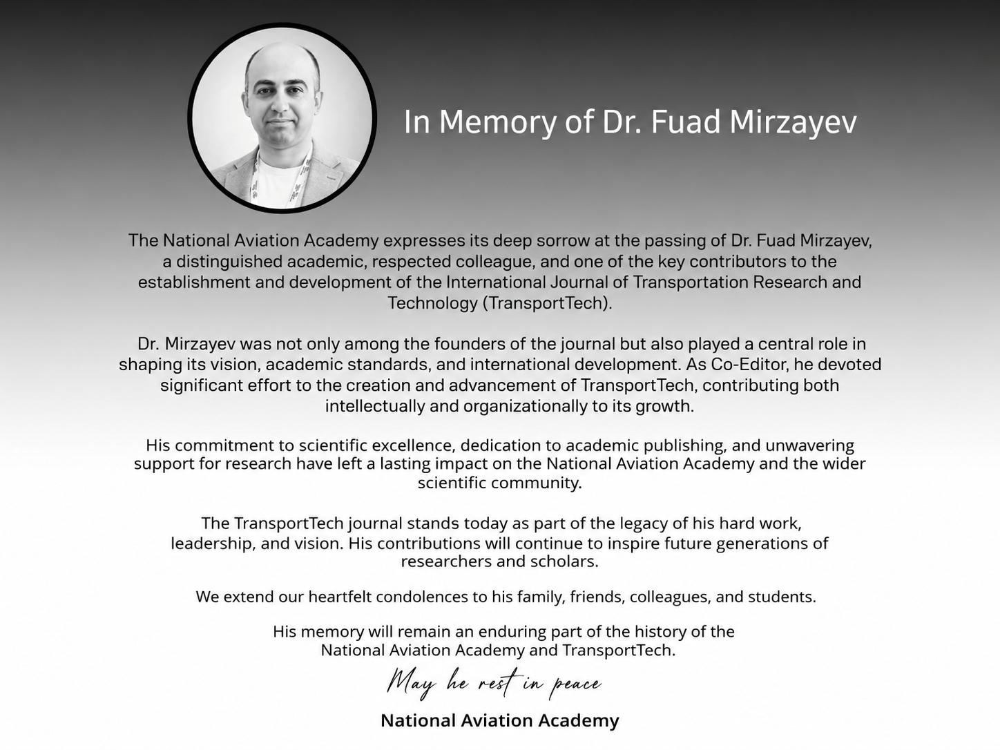 International Journal of Transportation Research and Technology